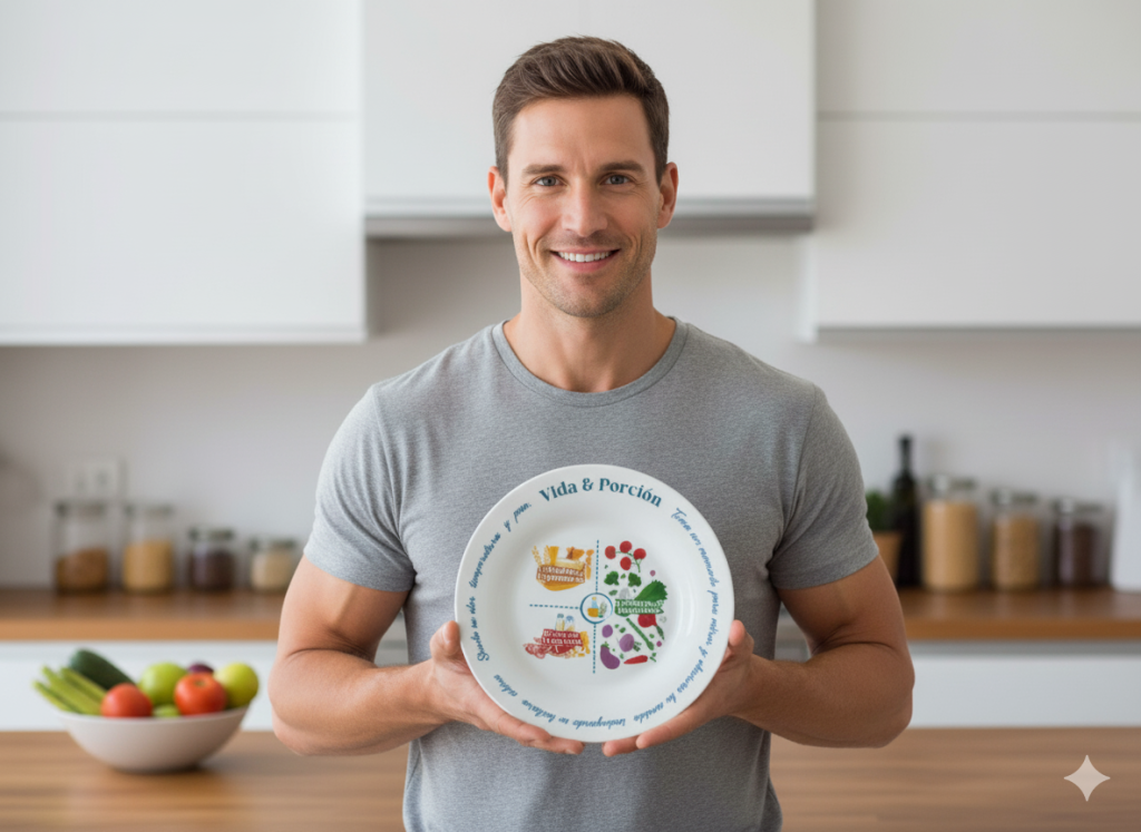 Pack Bariátrica y Familia Vita Porción™ | Platos para Control de Porciones
